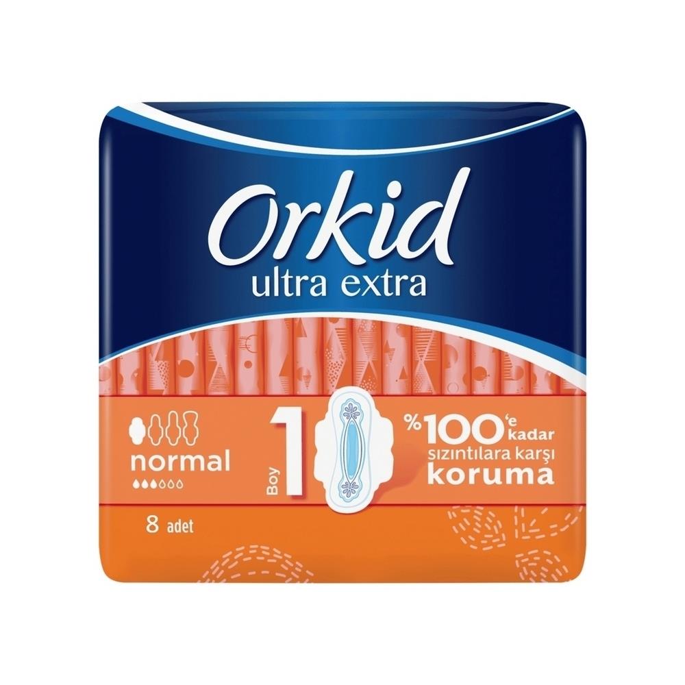 Orkid Ultra Extra Normal 8li Kadın Pedi - 24 Adet